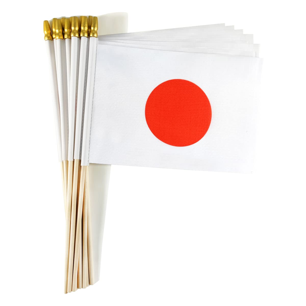 Amazon.com : QQSD Japan Small Flag Japanese Stick Mini Hand Held Flags ...