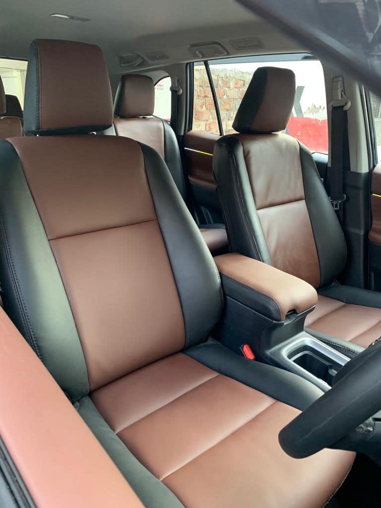 PegasusPremium PU Leatherite Car Seat Cover for Toyota Innova hycross ...