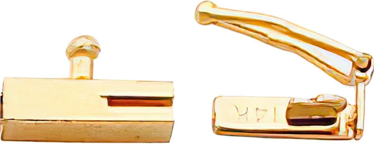 Amazon.com: 14K Gold Box Clasp 8mm : Arts, Crafts & Sewing