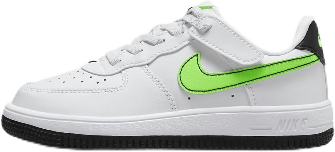 Amazon.com | Nike Force 1 Low EasyOn Little Kids' Shoes (FN0237-106 ...