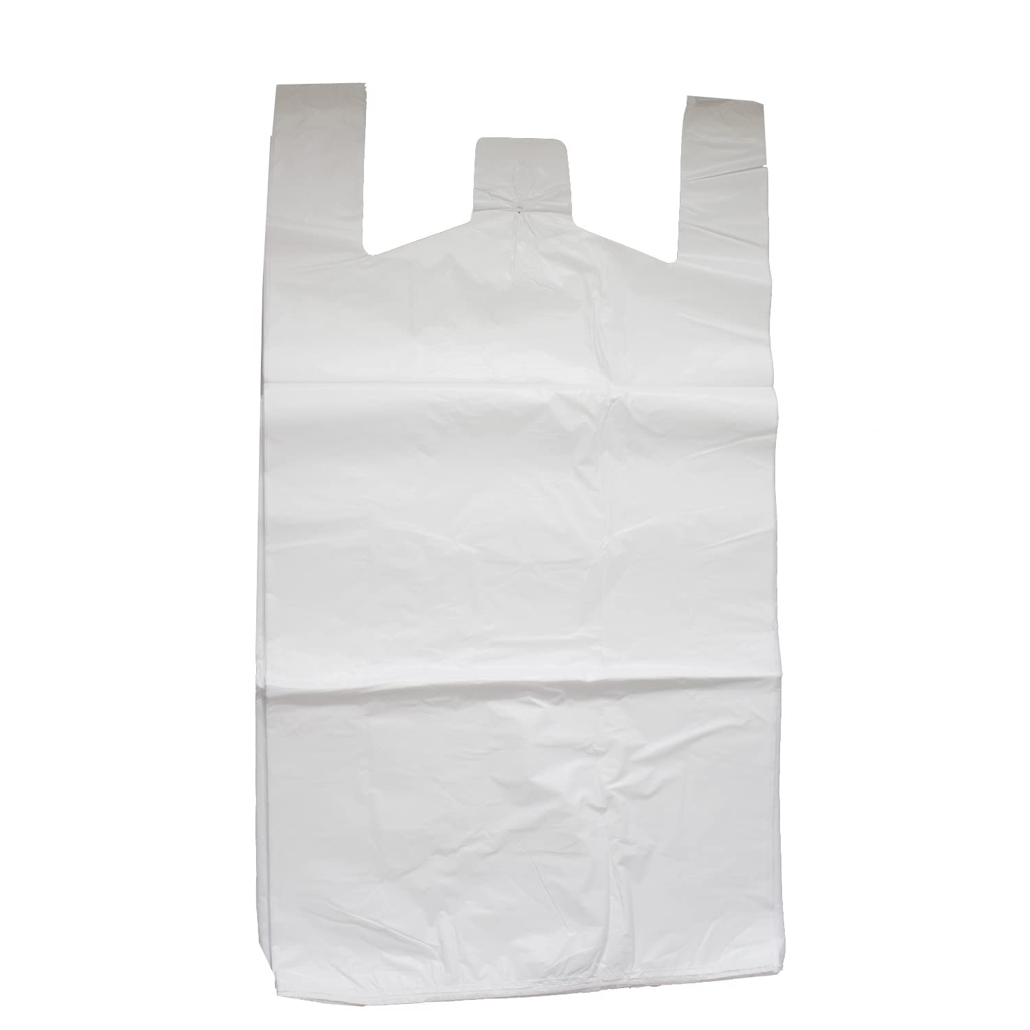Sunrise Packaging 100 x GIANT Extra-Large White Carrier Bags - Heavy ...
