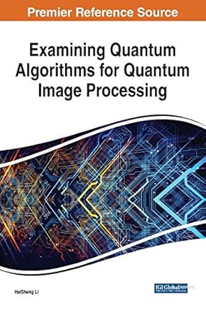 Buy Examining Quantum Algorithms for Quantum Image Processing (Advances in Computer and ...