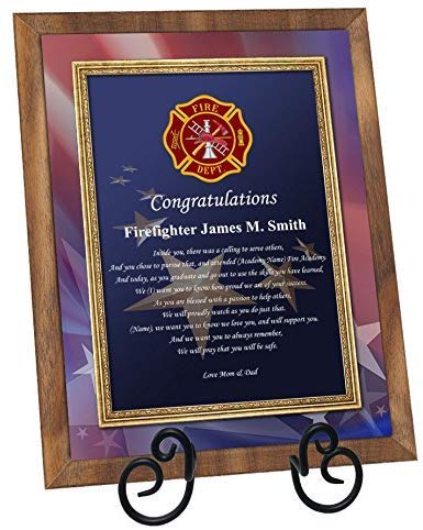 Amazon.com: Firefighter Academy Graduation Gift Fire School Graduate ...