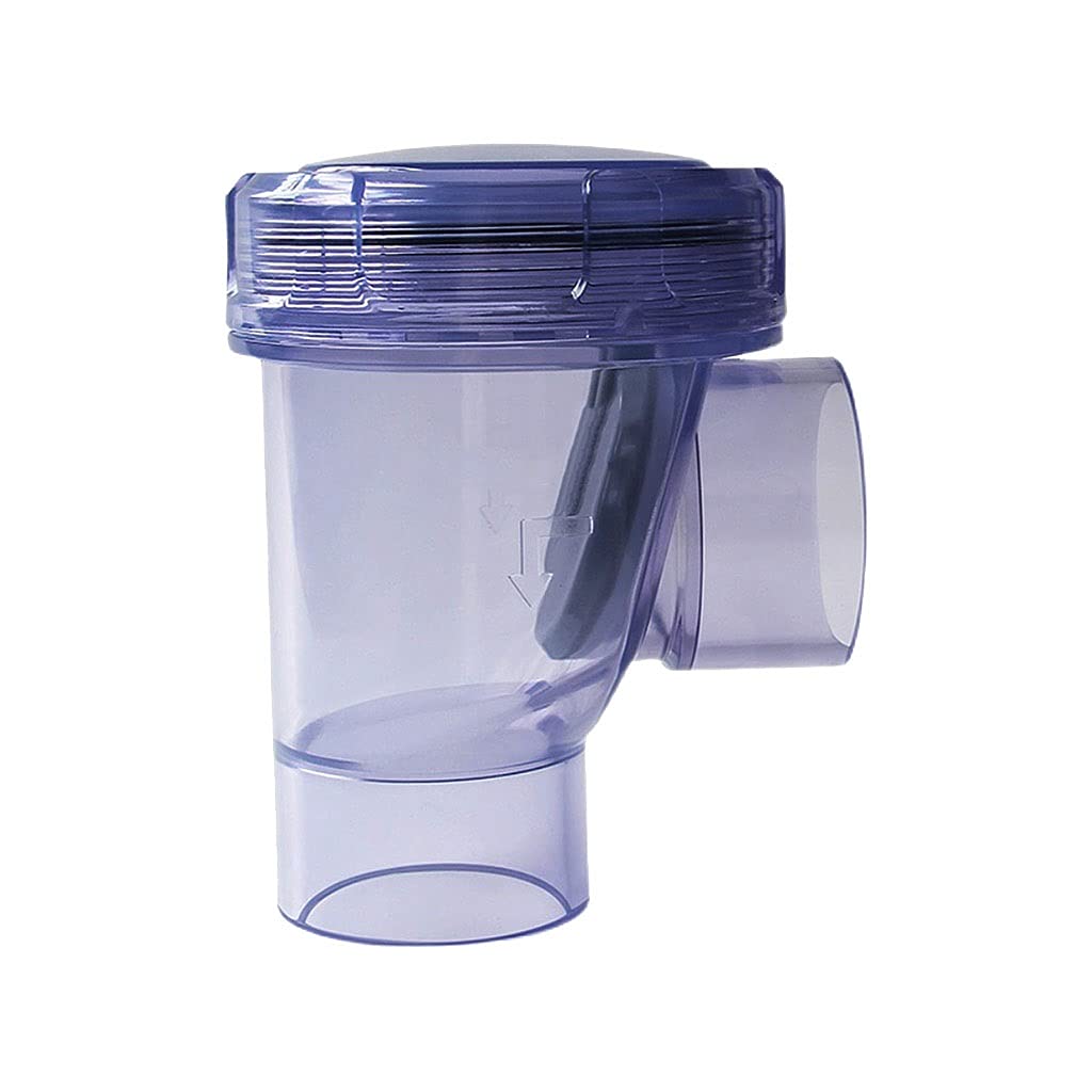 Buy ANWUYANG 1PCS PVC Angle Flap Check Valve, ID 50mm Transparent Anti ...