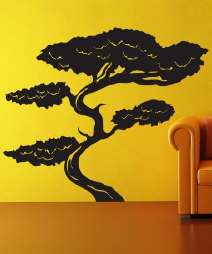 Vinyl Wall Decal Sticker Tall Asian Bonsai Tree GFoster152B: Other ...