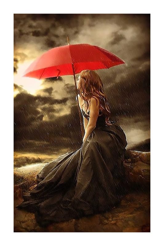 HK PRINTS Beautiful Girl Wall Poster for Room (12x18 Inch, 300 GSM ...