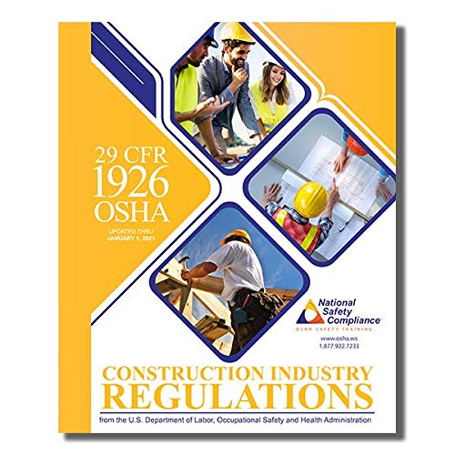 29 CFR 1926 OSHA Construction Industry Regulations & Standards January ...