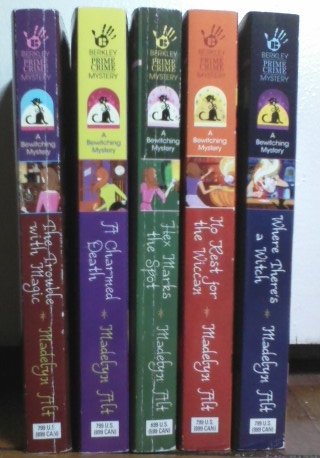 The Trouble with Magic, Bewitching Mystery Series, Books 1-5: Madelyn ...