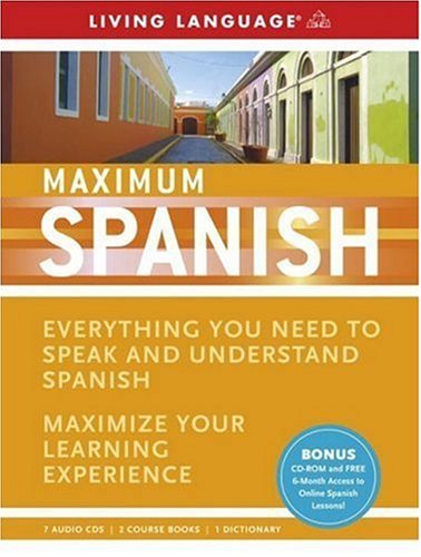 Amazon.com: Maximum Spanish: 9781400009541: Living Language: Books