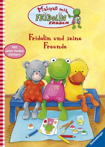 Amazon.com: Malspaß mit Fridolin Frosch. Fridolin und seine Freunde ...