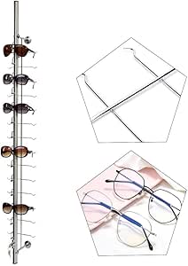 Amazon.com: FARDIESER Sunglasses Display Rod, Strip Eyeglasses Holder ...