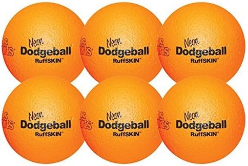 Amazon.com: RuffSkin 6" Neon Orange Foam Dodgeball Set of Six : Sports ...