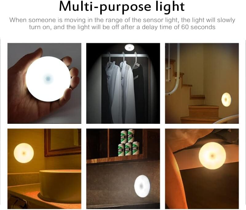 OXIALL Luz nocturna con sensor táctil LED lámpara de noche recargable ...