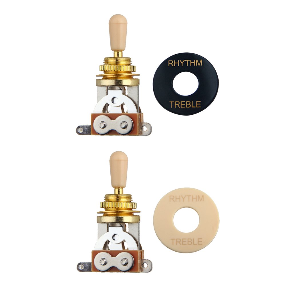 Snapklik.com : OT0122 2-Piece Guitar 3 Way Toggle Switch Pickup ...