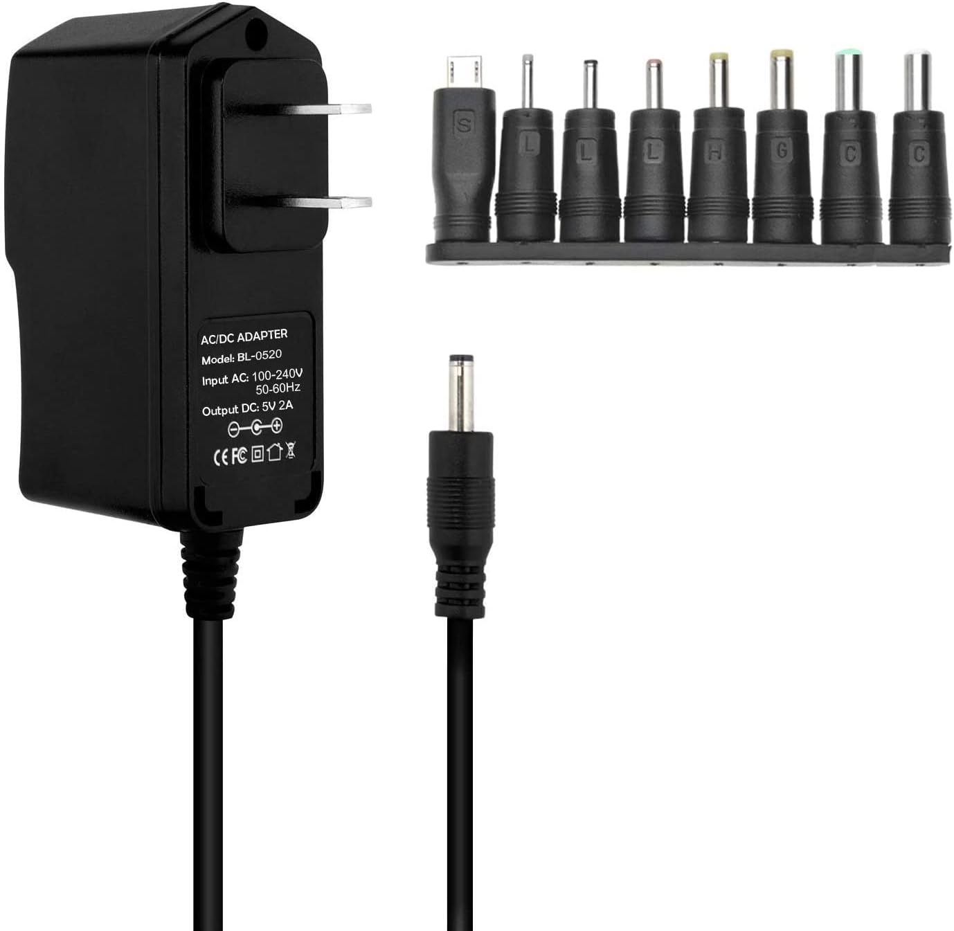 [Upgraded Version] SoulBay Universal AC/DC Adapter Multi-Voltage ...