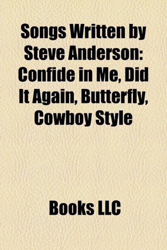 Buy Songs Written by Steve Anderson Book Online at Low Prices in India ...