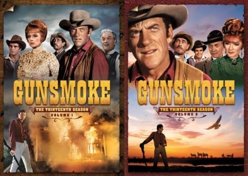 Amazon.com: Gunsmoke: The Complete Season 13 (Volumes 1 & 2) (DVD ...