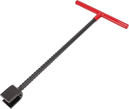 Pssopp Water Meter Key Stopcock Key Curb Valve Key Wrench Tool with T ...