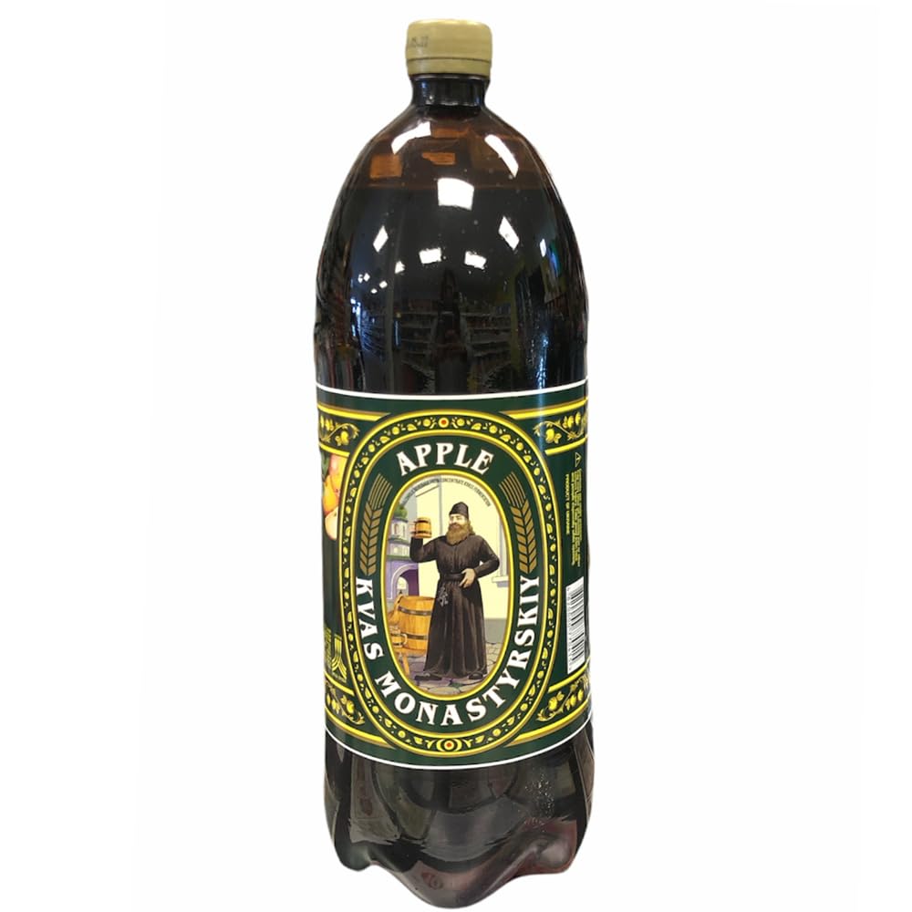 Amazon.com : Ukrainian Apple Monastery "Monastyrskiy" Kvas Rye Bread ...