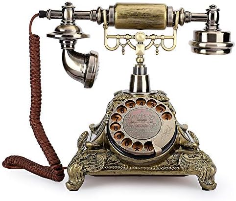 Antique Phone - Retro/Vintage Landline Telephone Old Fashioned Desktop ...