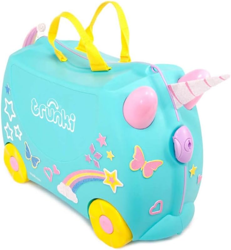 Amazon.com | Trunki Ride-On Kids Suitcase | Tow-Along Toddler Luggage ...