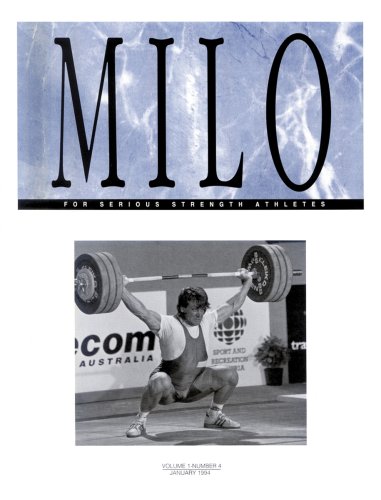 MILO: A Journal for Serious Strength Athletes, Vol. 1, No. 4: IronMind ...
