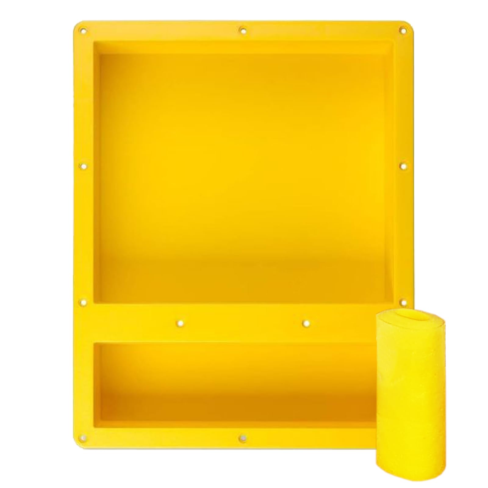 UNI-DRAIN Shower Niche Tileable, ABS Plastic Shower Niche Wall Insert ...