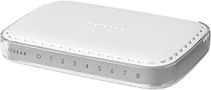 NETGEAR GS608 8-Port Gigabit Ethernet Auto-Sensing Port Desktop Network ...