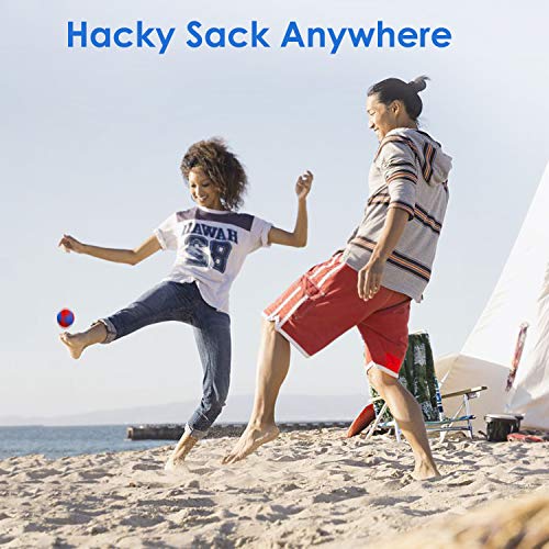 Hacky Sack Footbag Balls Juggling Balls for Beginners & Professional ...