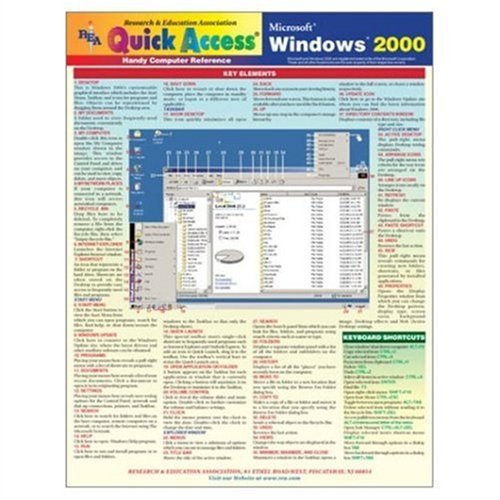 Amazon.com: Microsoft Windows 2000 Quick Access (Quick Access Reference ...