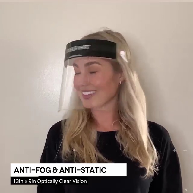 Watch Protective Face Shields on Amazon Live
