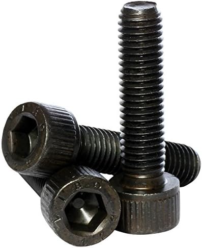 (5mm) M5 x 120 Black 12.9 Grade High Tensile Hex Socket Cap Screws Self ...