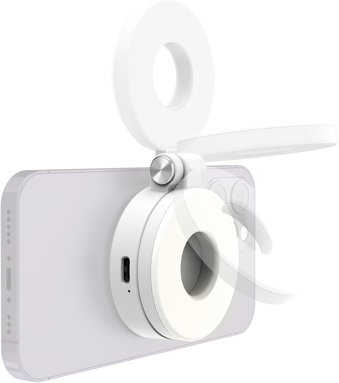 Amazon.com: KraftGeek Magnetic Selfie Light for iPhone Magsafe ...