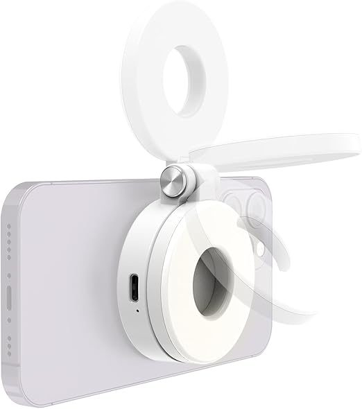 Amazon.com: KraftGeek Magnetic Selfie Light for iPhone Magsafe ...