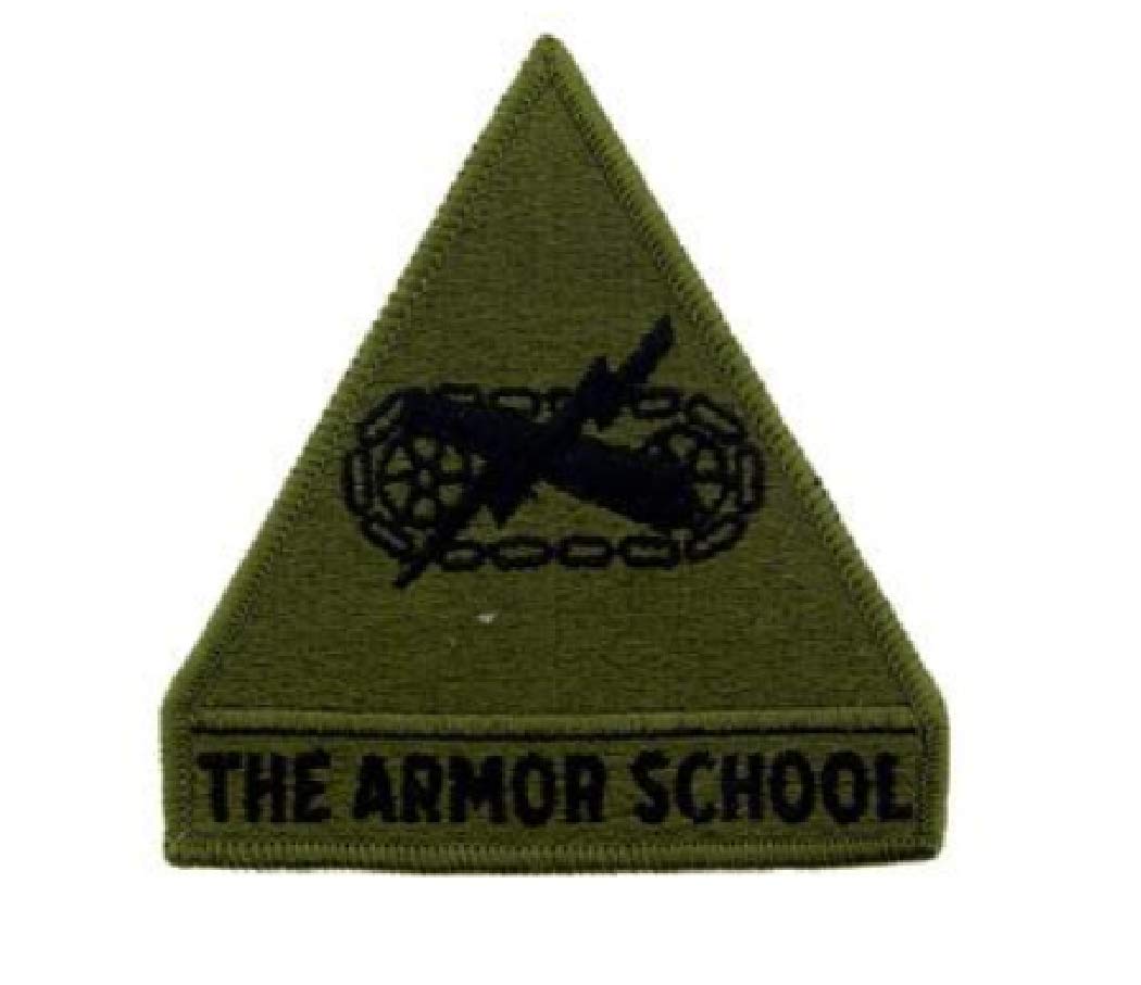 Amazon.com: United States Army Armor School Patch, Subdued Woodland ...