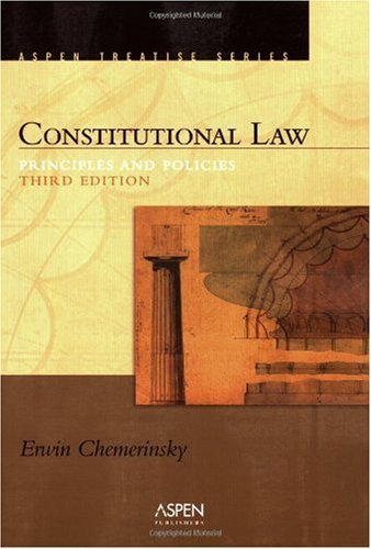 By Erwin Chemerinsky: Constitutional Law: Principles And Policies ...