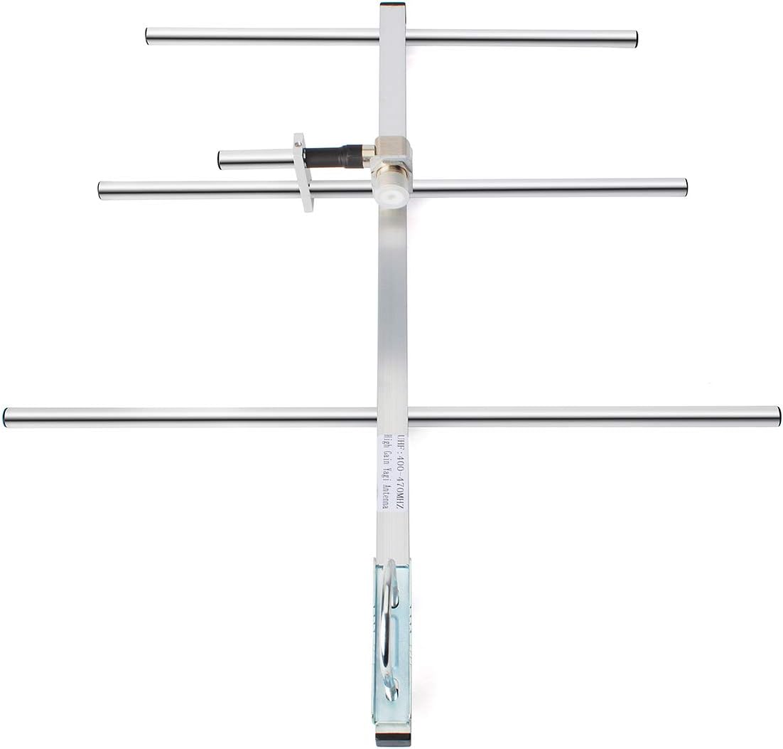 Amazon.com: TWAYRDIO High Gain Yagi Antenna, UHF 70cm 9dBi Outdoor 100W ...