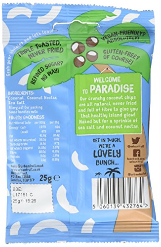 Urban Fruit Coconut Chips Packs - Gently Baked Fruit - Healthy - Vegan ...