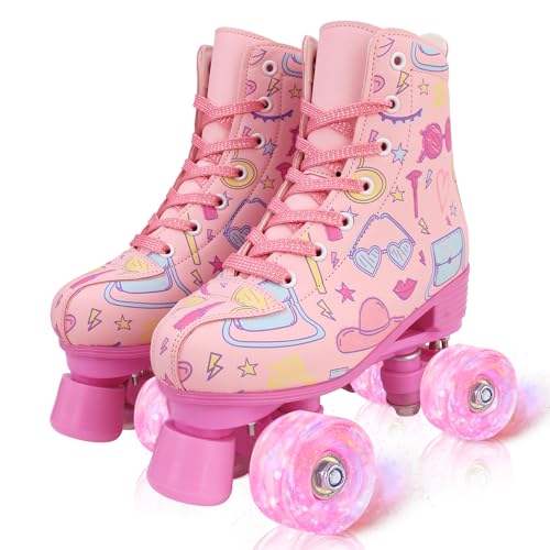 XUDREZ Light Up Girls Quad Roller Skates Review: The Ultimate Skate for ...