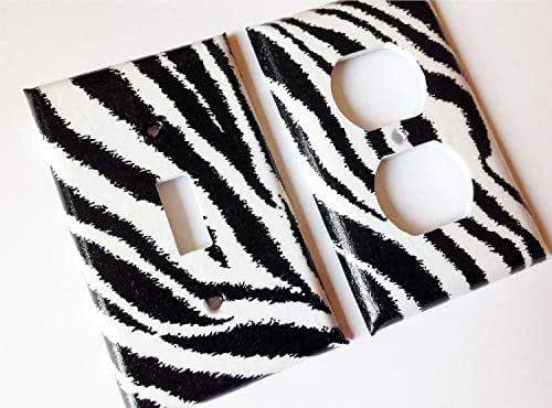 Amazon.com: Zebra Light Switch Plate Cover All Sizes Offered : Tools ...