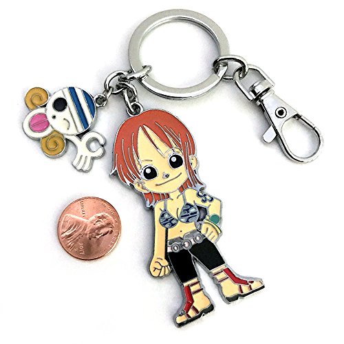 One Piece Anime Cute Nami Mokey D. Luffy Pirate Skull Wanted Poster ...