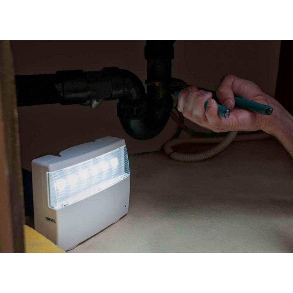 Ideal Security Rechargeable Built-in Battery Operated Emergency Light ...