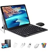 Amazon.com : 2 in 1 Tablets 10 Inch, Android 9 Tablet PC with Wireless ...