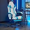 Amazon.com: Game Chair Pu Leather Computer Desk Chair, Ergonomic Gaming ...