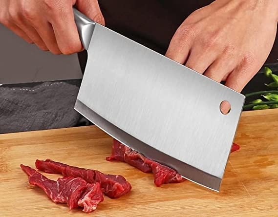 Buy Chopper Knife Butcher Knife Meat Cleaver XXXL Heavy Duty Solid Wood ...
