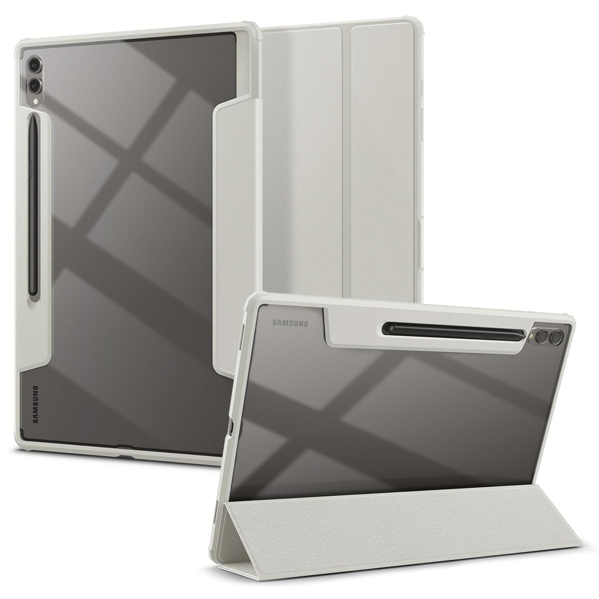 Amazon.com: Spigen Ultra Hybrid Pro Tri-Fold Cover for Galaxy Tab S10 ...