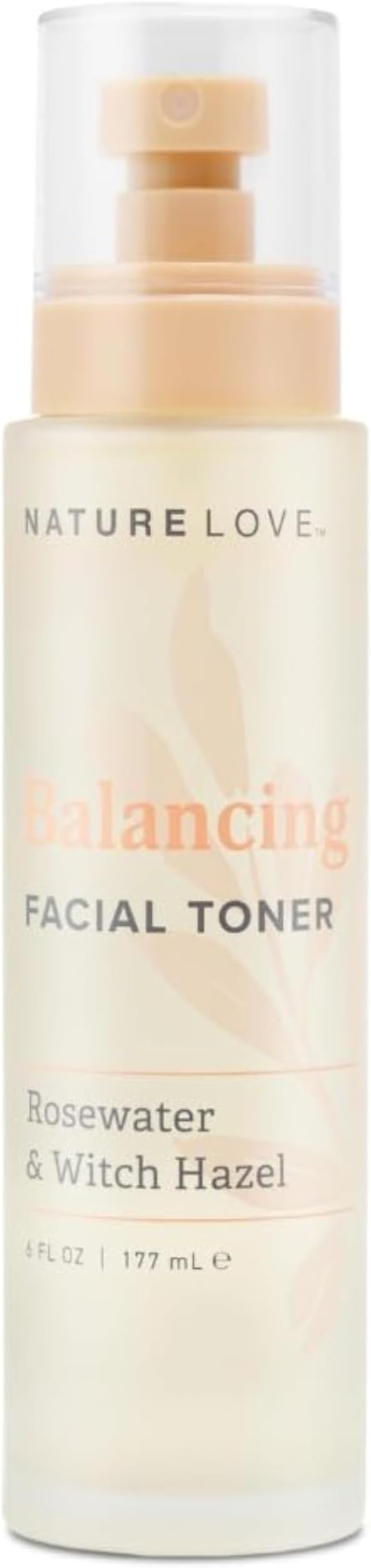 Amazon.com: Nature Love Balancing Facial Toner - with Rosewater & Witch ...