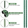 Garden Plant Stakes Green Plant Support Sticks 20PCS Plants Growing ...