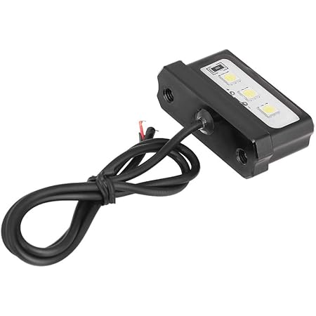 Amazon.com: BAR AUTOTECH Waterproof LED Rear License Plate Tag Lights ...