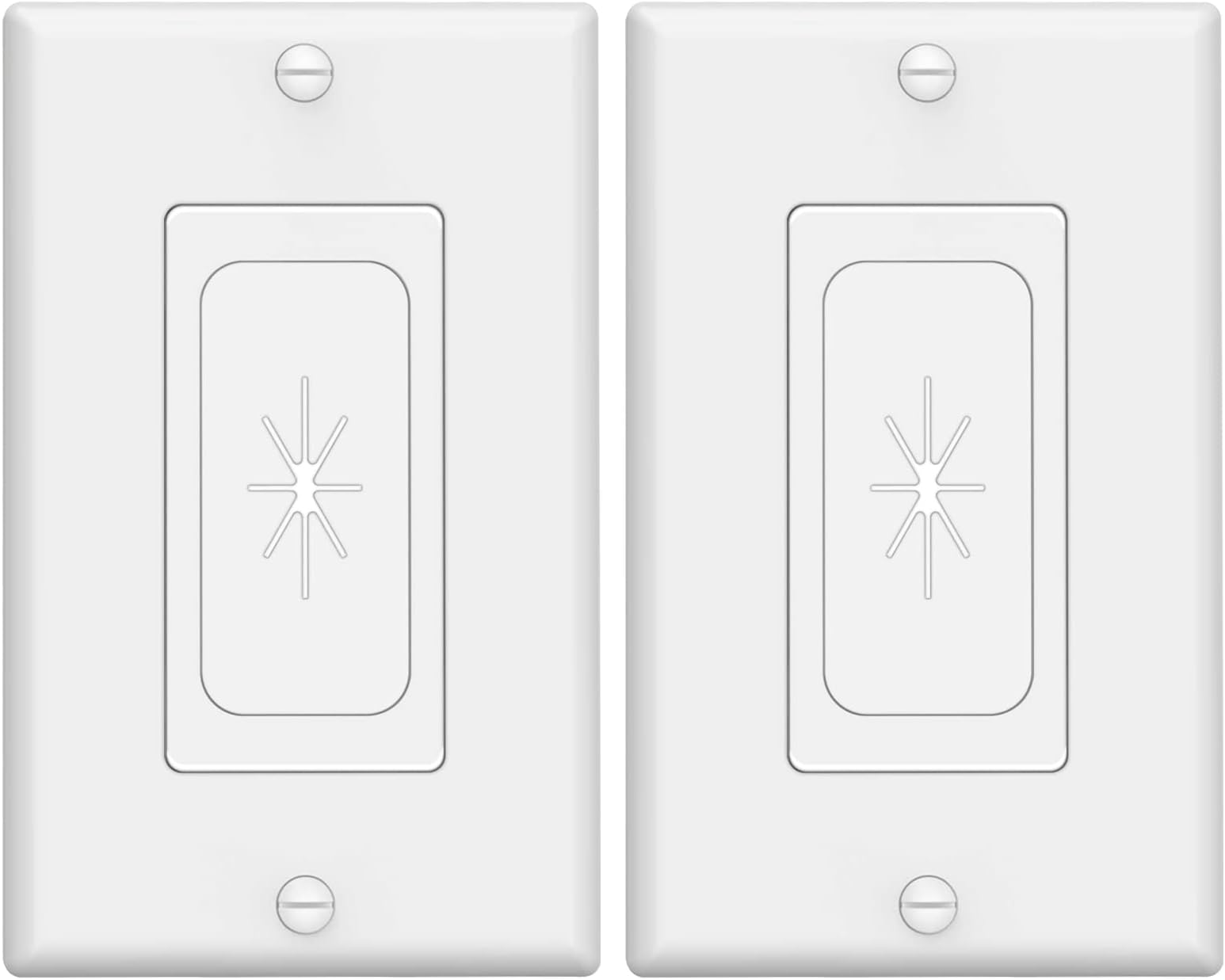 Amazon.com: DATA COMM Electronics 45-0017-WH Split Style TV Outlet ...
